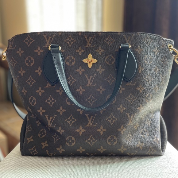 Louis Vuitton | Bags | Louis Vuitton Flower Zipped Tote Handbag | Poshmark